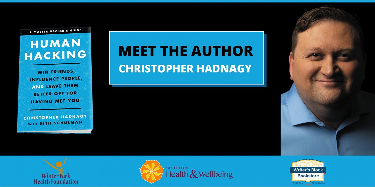Meet the Author of Human Hacking – Christopher Hadnagy (Webinar)